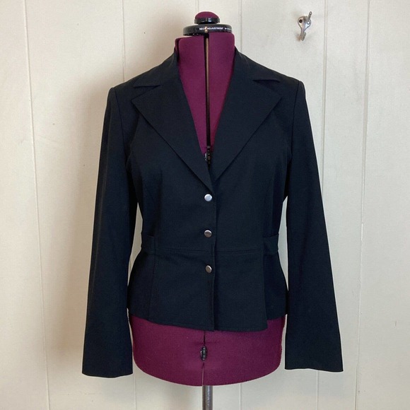 Talbots | Jackets & Coats | Talbots Tailored Structured 3 Button Blazer ...